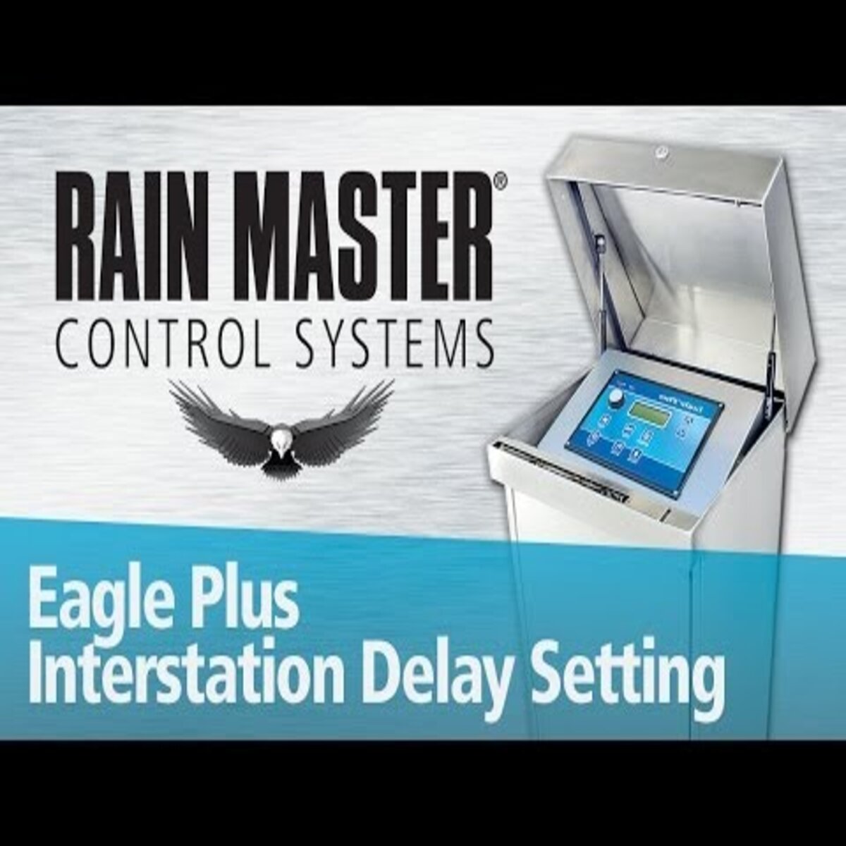 Rainmaster Eagle Plus 2-Wire Controller Outdoor With Stainless Steel Cabinet Strong Box Pedestal ...
